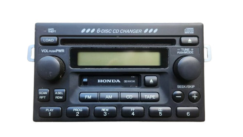 HONDA Accord Civic CR-V CRV Odyssey 6 Disc Changer CD Player Radio ...
