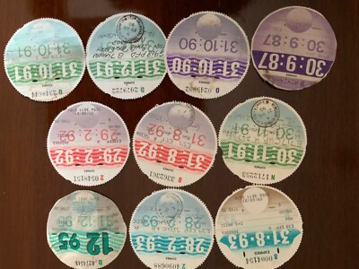 Original Tax Disc for sale | eBay