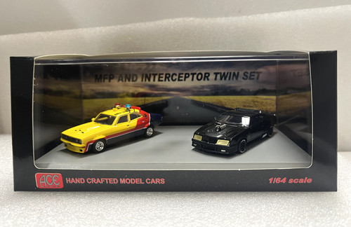 1/64 ACE Mad Max Ford XB Falcon Interceptor & Falcon MFP Twin Set MOVIE ...