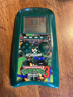 Teenage Mutant Ninja Turtles Konami (1989) Retro Handheld Games