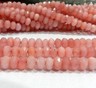 Faceted 5x8mm Brazil Rose Red Ruby Gems Abacus Rondelle Loose Beads 15 ...
