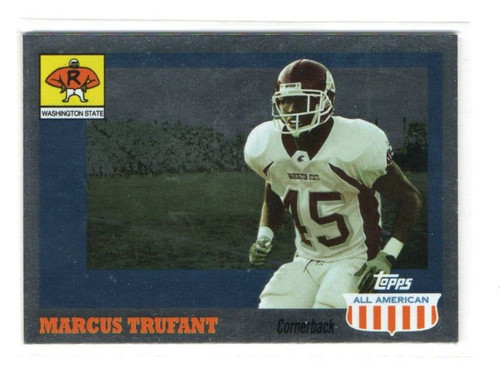 2003 Topps All American FOIL MARCUS TRUFANT Rookie WASHINGTON STATE ...