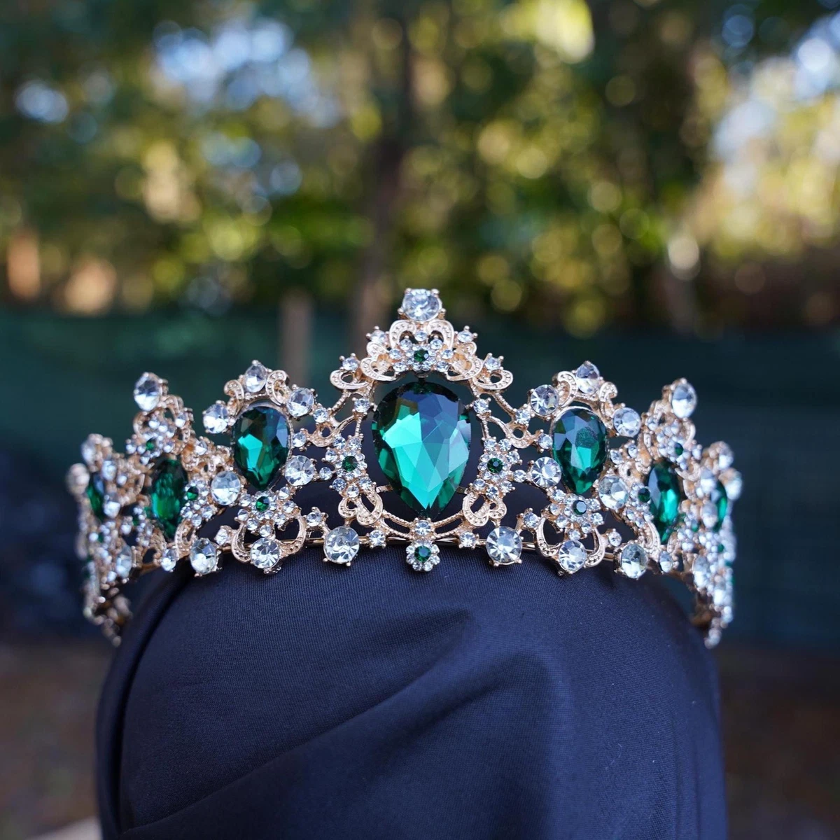 DZRYBNXF Tiaras De Cristal De La Corona Y Coronas Para Las Mujeres ...