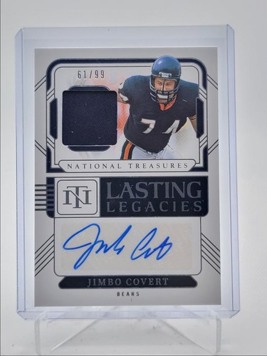 JIMBO COVERT 2024 NATIONAL TREASURES LASTING LEGACIES PATCH AUTO /99 ...
