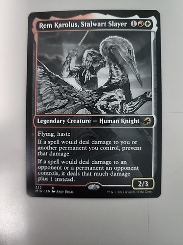 MTG Rem Karolus, Stalwart Slayer Innistrad: Midnight Hunt 322 Showcase ...