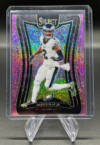 2024 Panini Select Darius Slay #324 Pink Sparkle Prizm Suite Level /15 ...