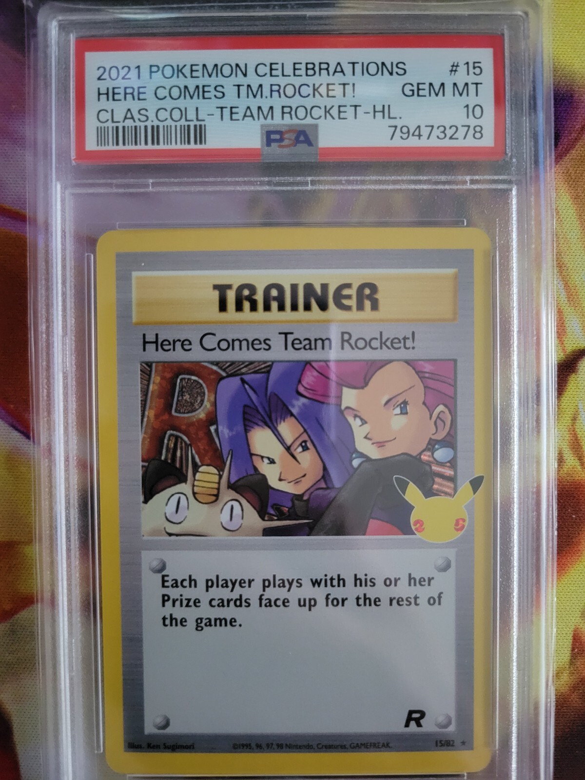Here Comes Team Rocket! 2021 Celebrations: Classic Collection #15 Holo ...
