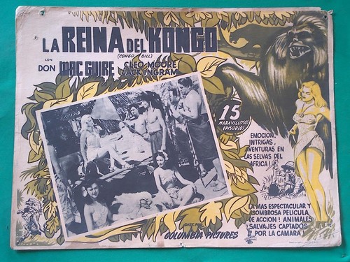 CLEO MOORE DON MacGUIRE CONGO BILL Jack Ingram SERIAL Monster MEXICAN ...