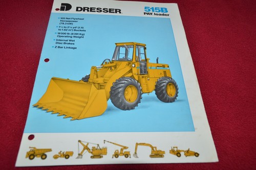 International Harvester Dressler 515B Wheel Loader Dealer's Brochure ...