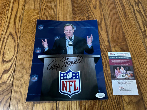 NFL Commissioner Roger Goodell Signed 8x10 Glossy Photo- JSA | eBay