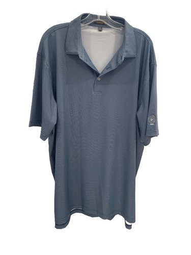 Peter Millar Men’s Golf Polo XXL Blue 1896 SI33 | eBay