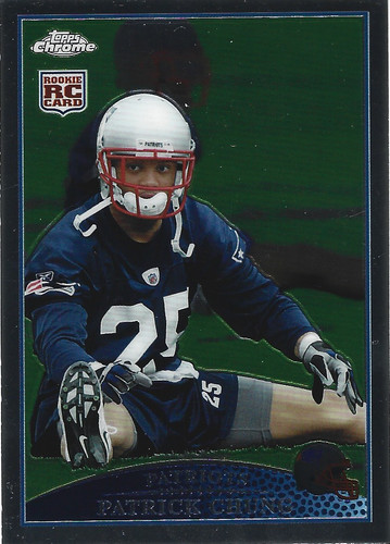 2009 Topps Chrome Patrick Chung Rookie Card #TC194 🏈🔥HOT🔥🏈 | eBay