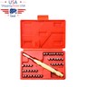 NEW 39pc STEEL METAL LETTER & NUMBER ID STAMPING PUNCH AUTOMATIC HAND ...