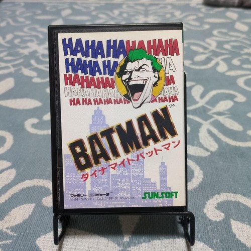 Nintendo Famicom Software Dynamite Batman With Box Tested Used 1991 ...