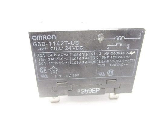 OMRON G5D-1142T-US 24VDC 30A NNIB 2 Available | eBay