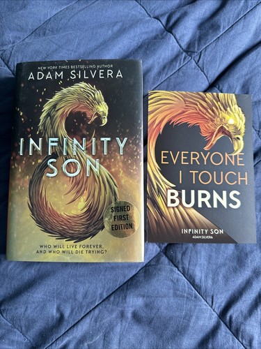 Infinity Son Adam Silvera Signed 1st Edition + Postcard Alternative ...