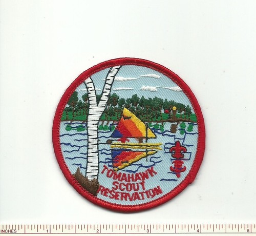 DO SCOUT BSA 1990 TOMAHAWK RESERVATION CAMP PATCH INDIANHEAD COUNCIL MN WI MERGE | eBay