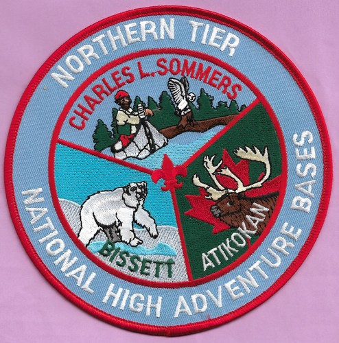 NORTHERN TIER HIGH ADVENTURE BASE * 3 BASE 6 INCH PATCH | eBay
