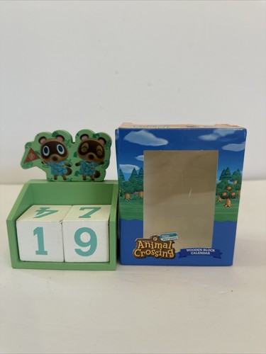Animal Crossing New Horizons Wooden Block Calendar No Month Blocks | eBay