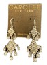 Carolee (Carol Lee) Long Linear Drop Pierced Nickel Free Earrings NEW ...