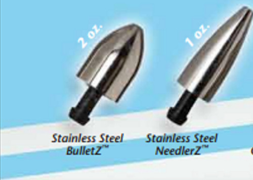 5 Stainless FISHING LURE Heads Big Game Trolling Saltwater FISH Tuna ...