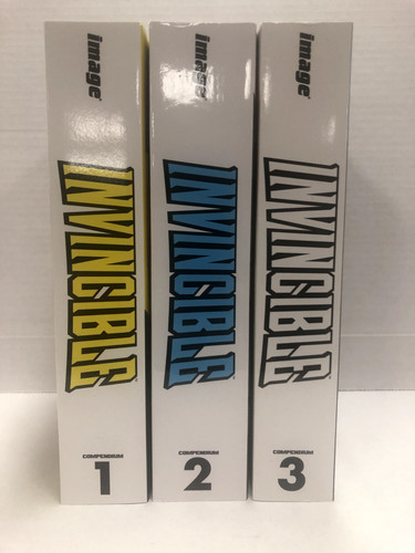 INVINCIBLE COMPENDIUM VOL 1 2 3 Image Deluxe TPB Complete Set 3 Book ...