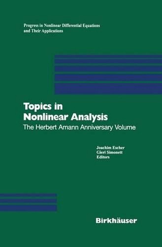 Topics in Nonlinear Analysis: The Herbert Amann Anniversary Volume by ...