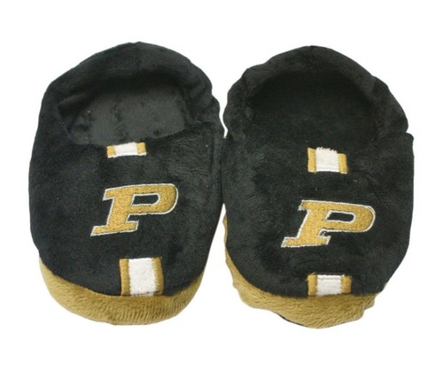 Purdue Boilermakers Size Small Youth Stripe Slippers [NEW] Slide Shoes ...