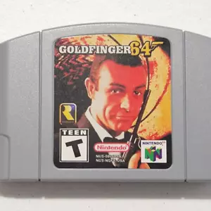 Goldfinger Bond 007 (Nintendo 64) N64 | eBay
