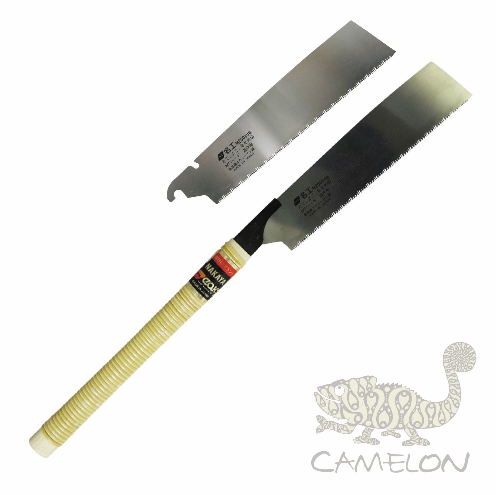 Japanese Wood Saw 120mm RYOBA MAWASHIBIKI KUGIHIKI KATABA DOZUKI ...