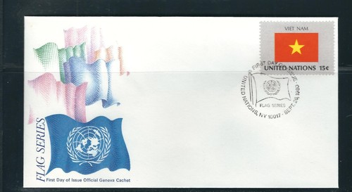 United Nations SC # 328 Flag of the world - Vietnam - FDC . UNPA | eBay