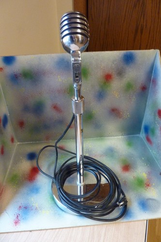 Vintage 1950's Electro Voice 950 Cardax Microphone w/Atlas stand ...