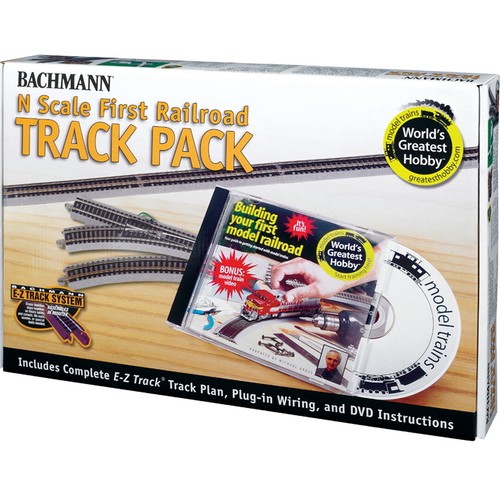 NEW Bachmann EZ-Track World's Greatest Hobby First Railroad Track Pack ...