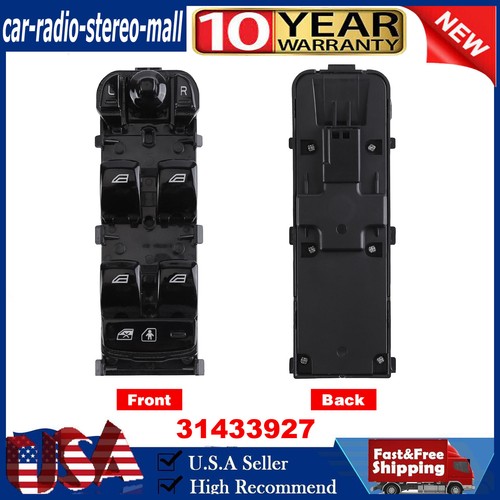 Front Left Driver Door Master Lock Window Switch 31433927 For Volvo S90 ...