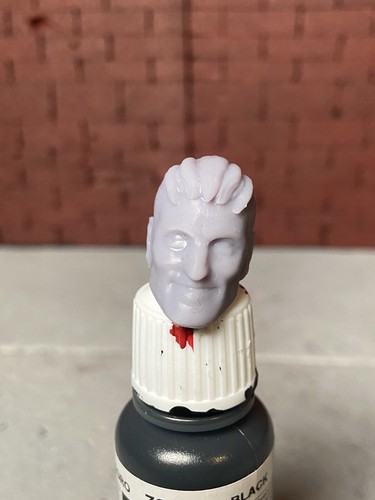 Carnage Cletus Kasady Unmasked Head Sculpt for Action Figures 1/12 ...