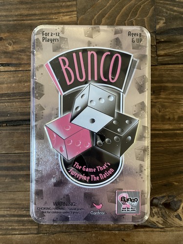 BUNCO DELUXE GAME BREAST CANCER EDITION IN TIN BOX SEALED NEW GB421 | eBay