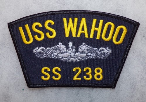 US Navy USS Wahoo SS-238 WW2 era Submarine Embroidered Ballcap Patch | eBay