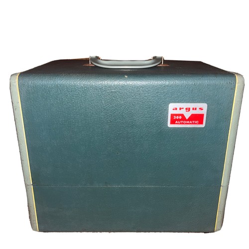 Vintage Argus 300 Automatic Slide Projector / Works / With Carry Case ...