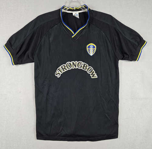 Vintage Leeds United Black Future Strongbow Jersey Shirt Size Men's ...