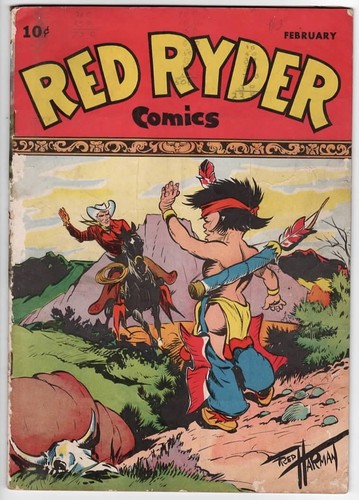 E264 Red Ryder 55 Dell Western Golden Age Comic Book | eBay