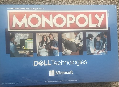 New Monopoly Dell Technologies Microsoft Board Game Factory SEALED | eBay