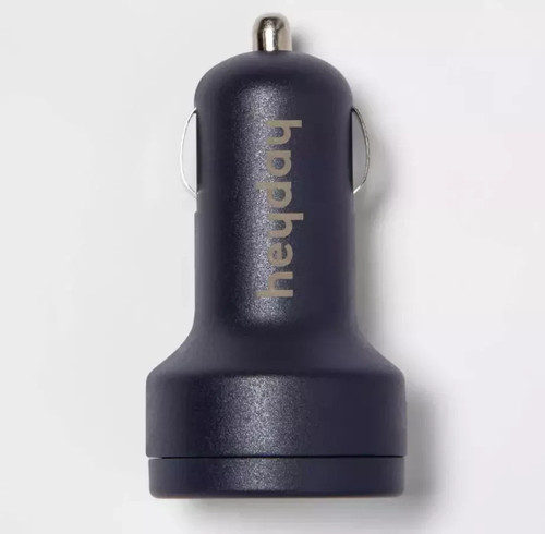 heyday Dual Port 25W Car Charger with USB & USB-C - Dusk Blue | eBay