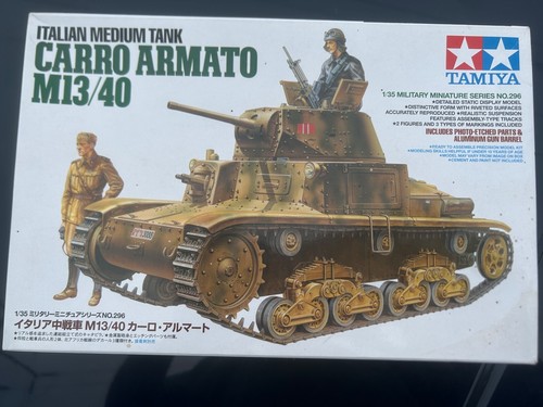 TAMIYA Kit #35296 CARRO ARMATO M13/40 Italian Tank!! Sealed! 1/35th ...