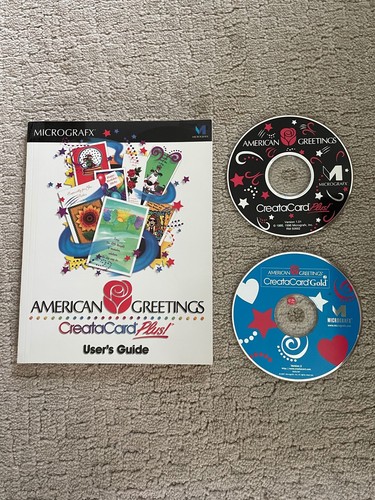 American Greetings CreataCard Plus! & Gold CD ROM for PC | eBay