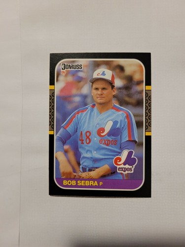 1987 DONRUSS BOB SEBRA #468 NM | eBay