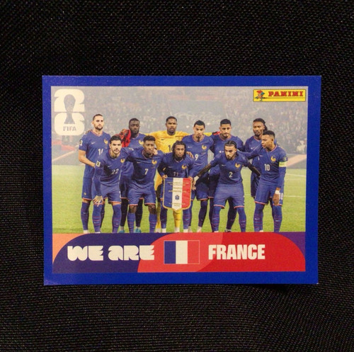 2026 Panini World Cup FRANCE TEAM PHOTO Sticker #FRA13 BLUE PARALLEL | eBay