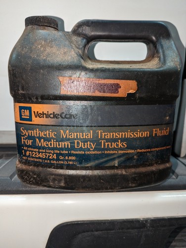 GM 12345724 Synthetic Manual Transmission Fluid Medium Duty Trucks 1 ...