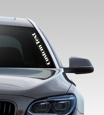 Car Windscreen Stickers for sale | eBay