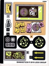 LEGO Sets with Part 10274stk01 Sticker Sheet for Set 10274 - (78153/ ...