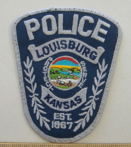 LOUISBURG KANSAS POLICE FABRIC PATCH | eBay